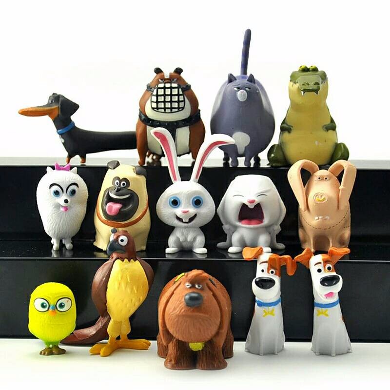Jual 14pc The Secret Life of Pets Action Figure Mainan Boneka Miniatur ...