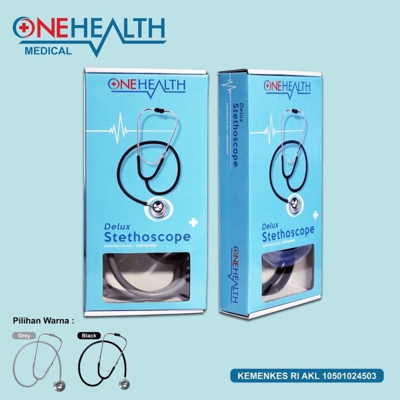 Jual Stetoscope Deluxe Onehealth | Shopee Indonesia
