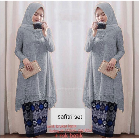 Jual Setelan Jamu Karakter Mbok Ginah Batik Set CP Kartun Jumputan Solo One Set Daily Set Muslim ...