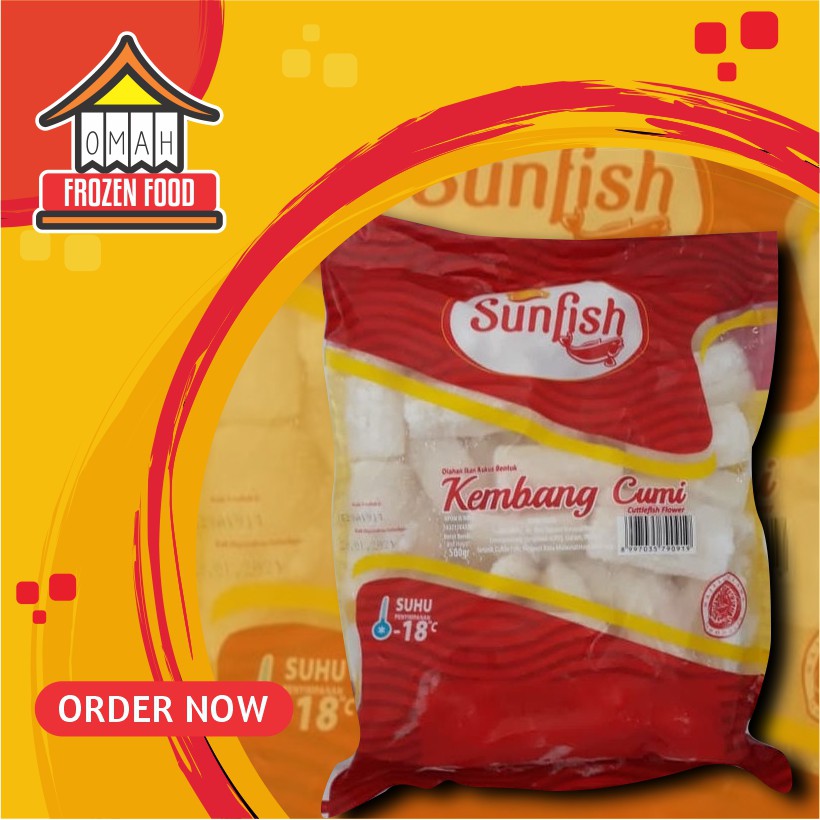 Jual Sunfish Sunfish Kembang Cumi 500 gr (NON COD DILUAR KOTA JATENG ...