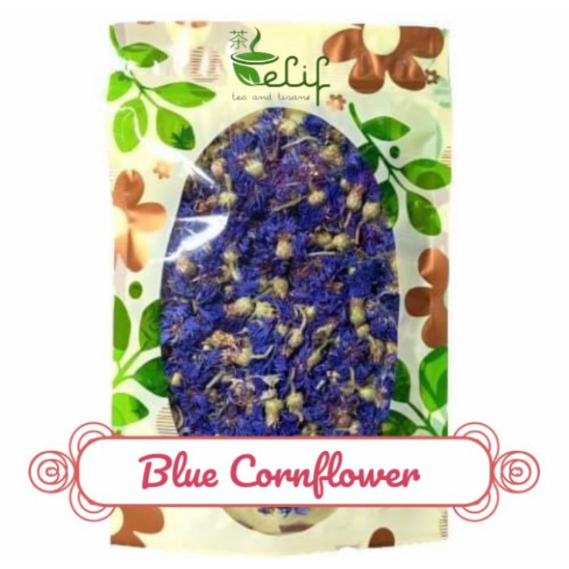 Jual ELIF TEA Small Pack Blue Cornflower Tea : Himalaya Blue Cornflower ...