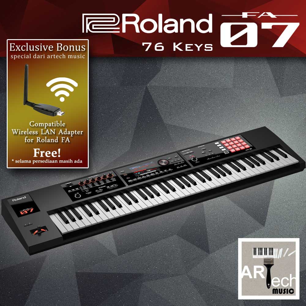 Jual Roland FA-07 / FA07 / FA 07 Synthesizer - Workstation - Digital ...
