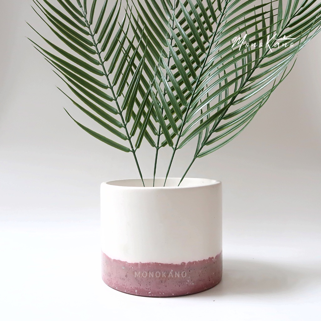 Jual Pot Tanaman Besar D15 Waterproof/English Lavender/White/Estetis ...