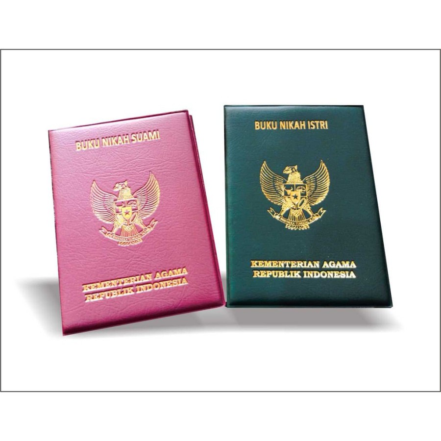 Jual Sampul Hard Cover Buku Nikah Keren Terlaris 1 Pasang (2 PCS ...