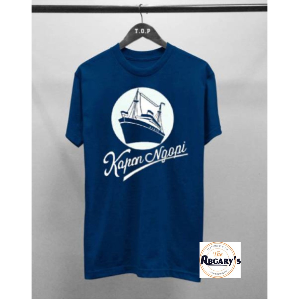 Jual KAOS PLESETAN KAPAL API JADI KAPAN NGOPI KEREN | Shopee Indonesia