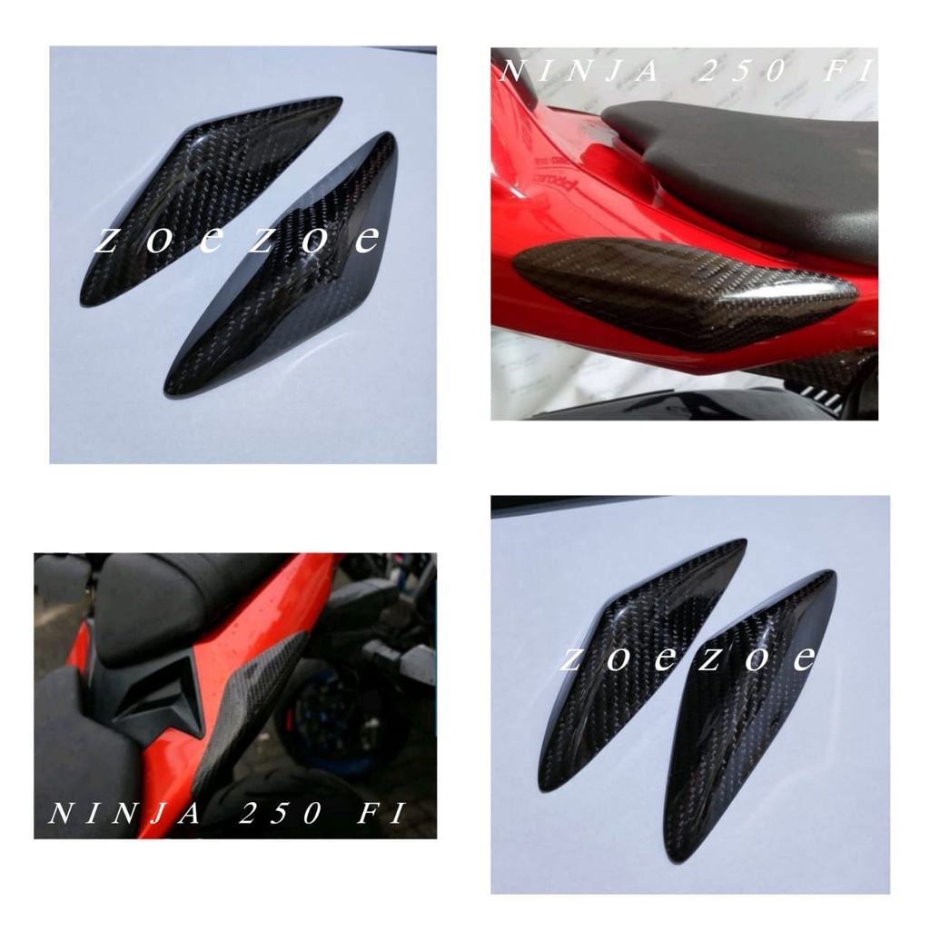 Jual Protector Body / Tail Slider Carbon Kevlar Kawasaki Ninja 250 Fi ...
