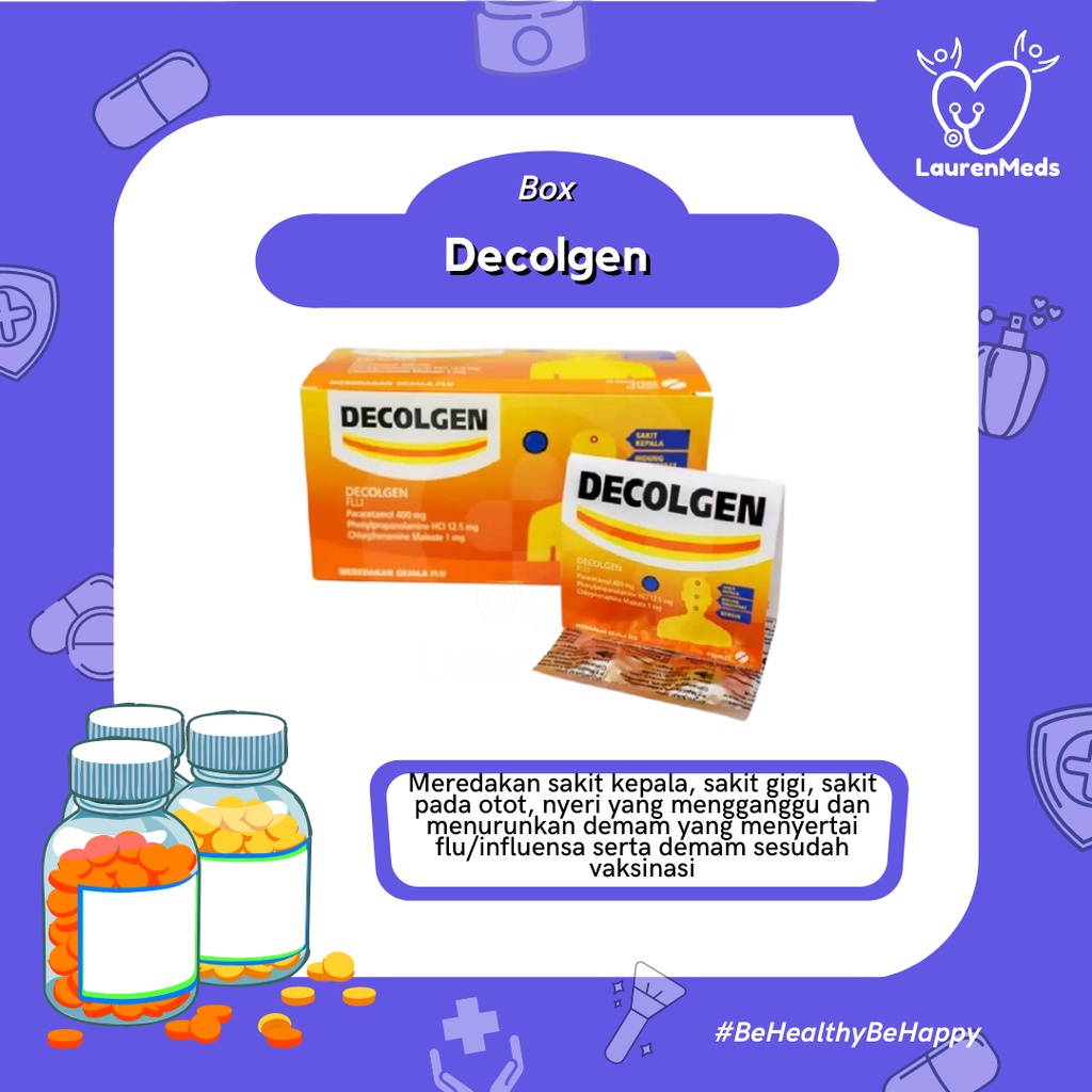Jual Decolgen 4 Tablet | BOX | Shopee Indonesia