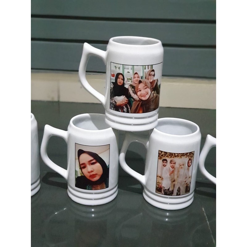Jual MUG GELAS LIBERTY / (PALING MURAH) SATUAN / MUG CUSTOM / GELAS ...