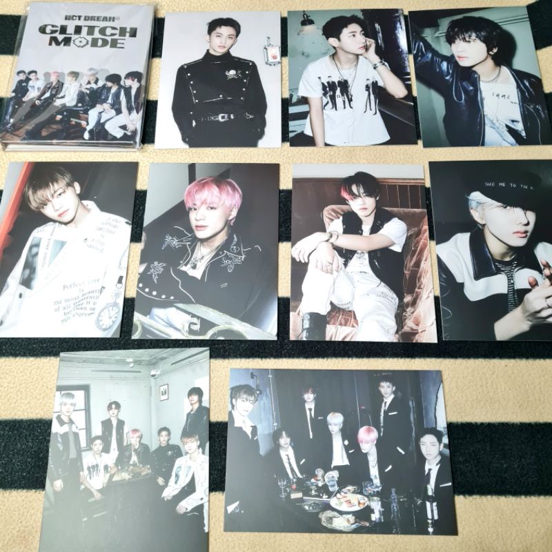 Jual [SHARING] NCT DREAM Postcard - Postcard Book Glitch Mode NCT DREAM ...