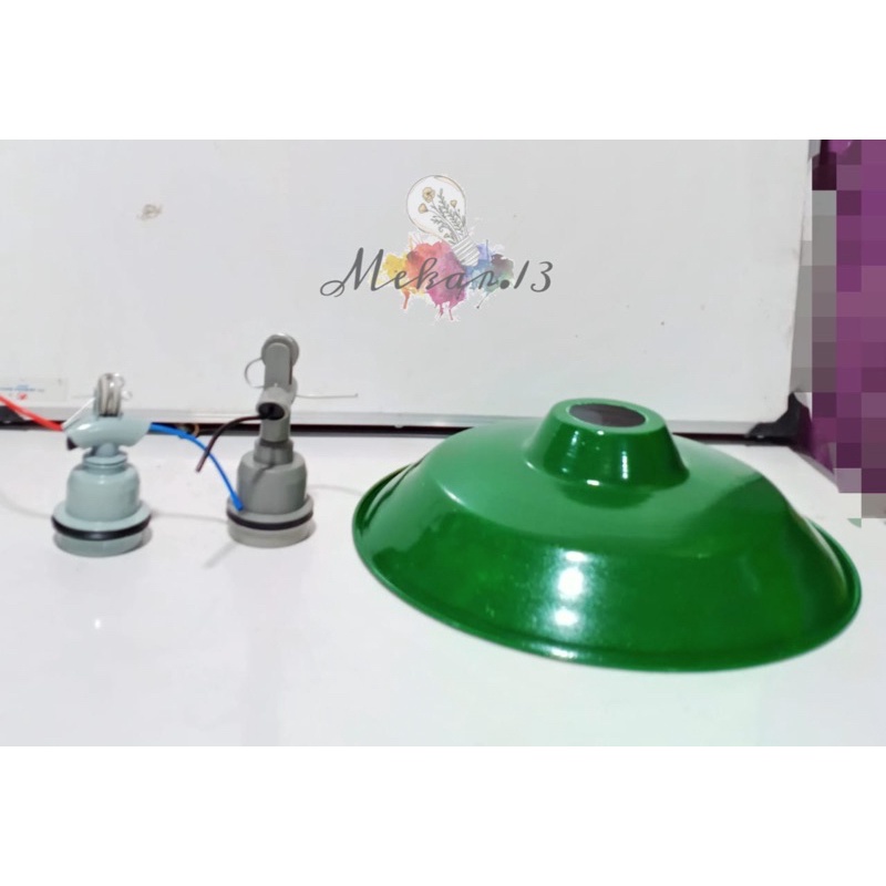 Jual KAP LAMPU GANTUNG Koss Tebal/ KAP WD + FITTING GANTUNG E27 UK 30cm | Shopee Indonesia