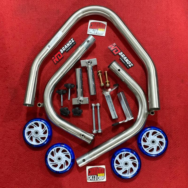 Jual Standard Standar Paddock Belakang Stainless Rear Paddock Stand NO ...