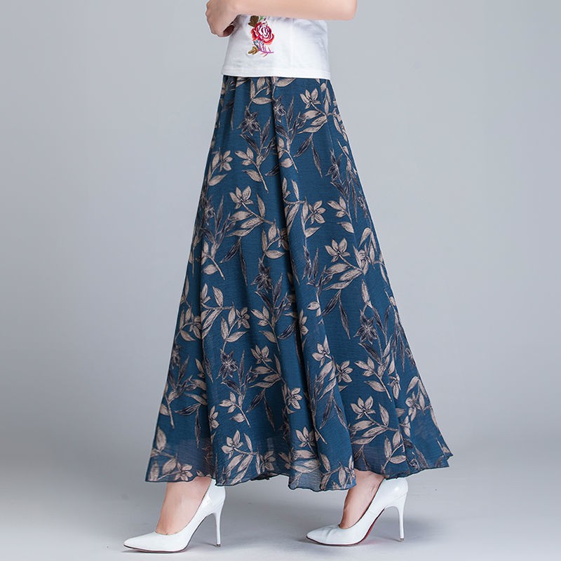 Jual Rok sifon rok panjang berpinggang tinggi sedang | Shopee Indonesia