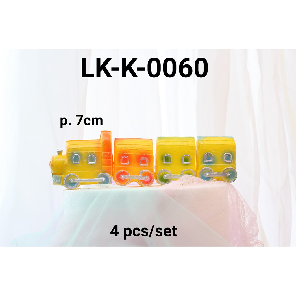 Jual LK-K-0060 Topper mainan Lain2 Lokal Kereta api besar yamama baking ...