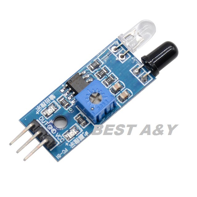 Jual Sensor Inframerah IR Infrared Obstacle Avoidance Sensor Module for ...