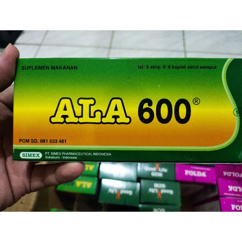 Jual Ala 600 box isi 30 tab | Shopee Indonesia