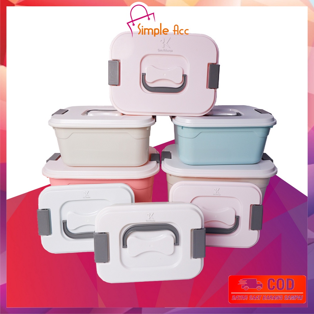 Jual DO-C272 Container Box 3IN1 Storage Organizer Box / Tempat ...