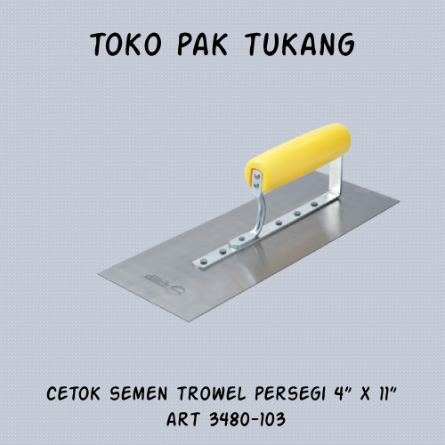 Jual Cetok Semen Trowel Persegi 4” x 11” Hasston 3480-103 | Shopee ...