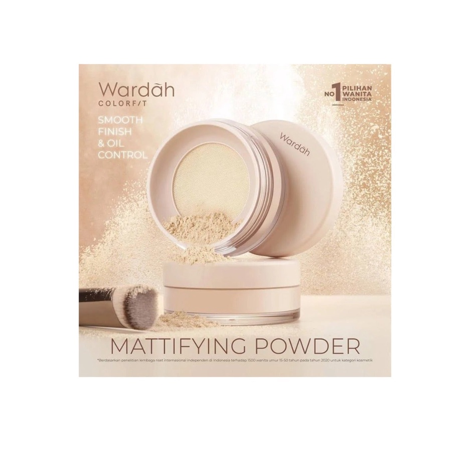 Jual Wardah Colorfit Mattifying Powder 32N Neutral Beige 15 g 106803113 ...