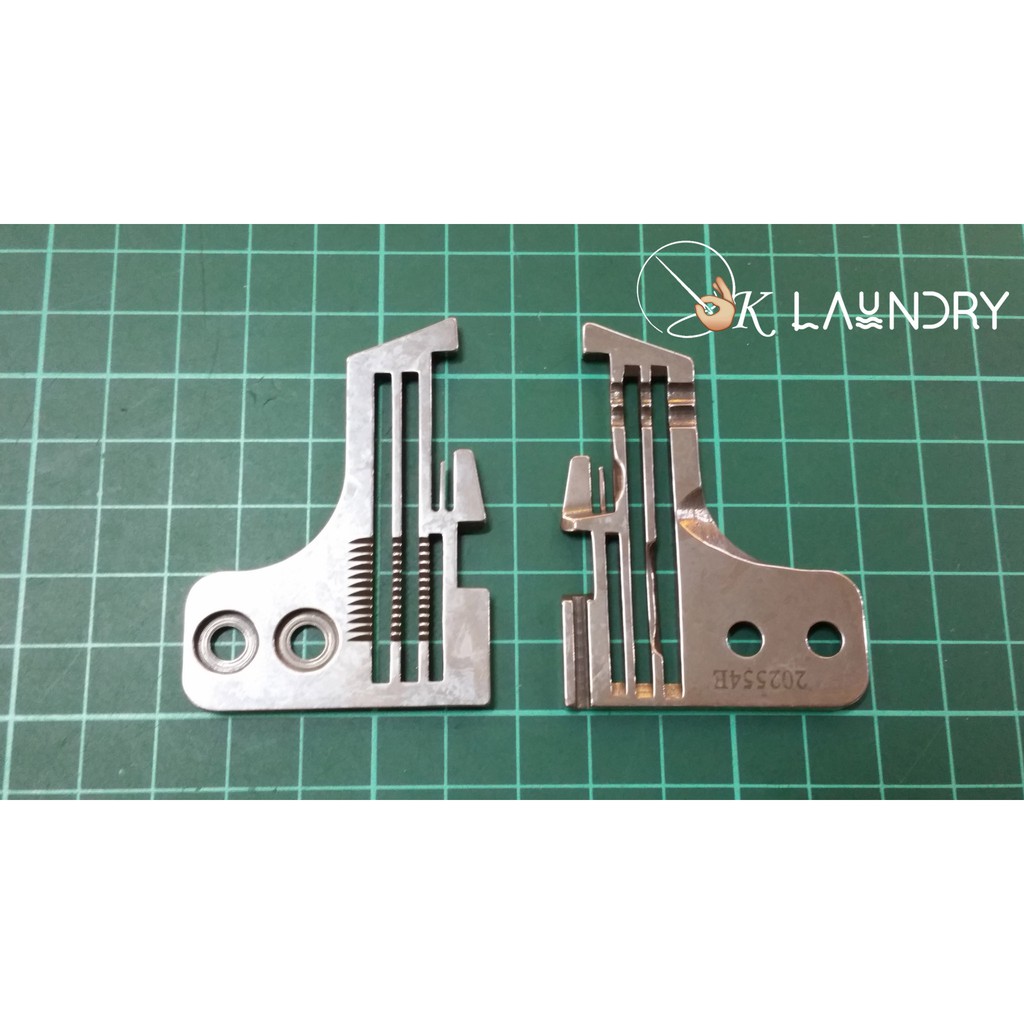 Jual 202554E Dek Plat Gigi Needle Plate Mesin Obras Benang 4 Pegasus ...