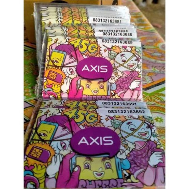 Jual Kartu Perdana Axis Pulsa 0K Segel | Shopee Indonesia