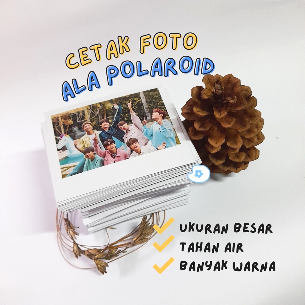 Jual Cetak Foto Ala Polaroid | Cetak Polaroid | Shopee Indonesia