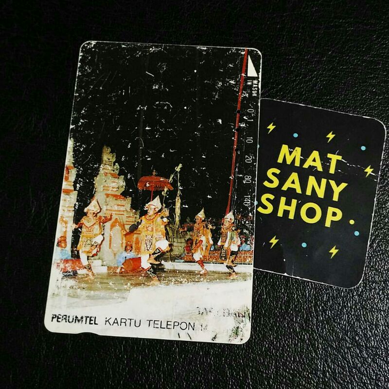 Jual KARTU TELEPON UMUM MAGNETIK JADUL LAWAS INDOSAT PERUMTEL BALI ...