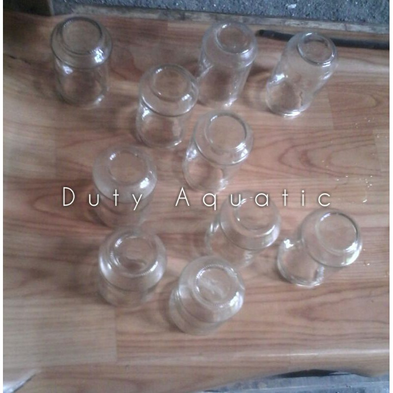 Jual Botol kaca selai ikan hias cupang gupy | Shopee Indonesia