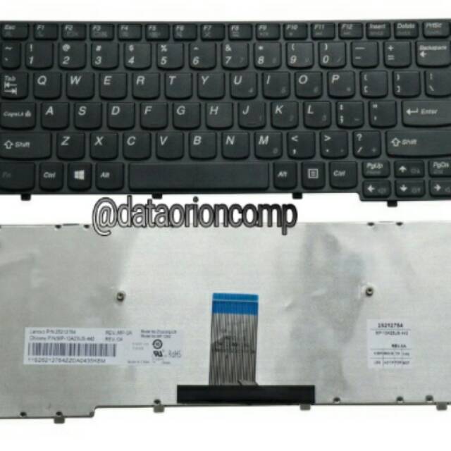 Jual Keyboard lenovo ideapad K2450 series hitam | Shopee Indonesia