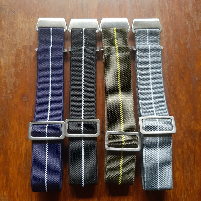 Jual tali jam tangan marine mn strap nato tali jam nato mn style 20mm ...
