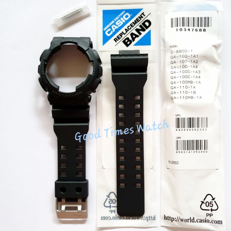 Jual PAKET STRAP BEZEL G-SHOCK GD-100-1B GD 100 Casio Original | Shopee ...