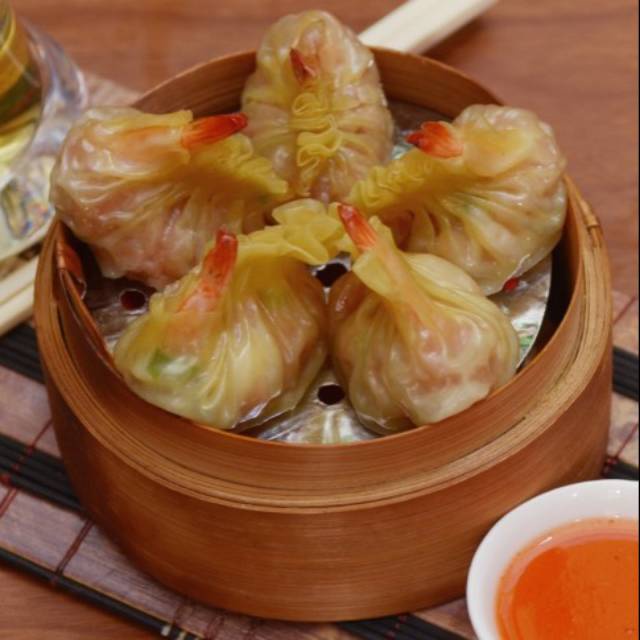 Jual HALAL DIMSUM UDANG 12 PCS DIM SUM FROZEN BEKU SIOMAY SHU MAI ...