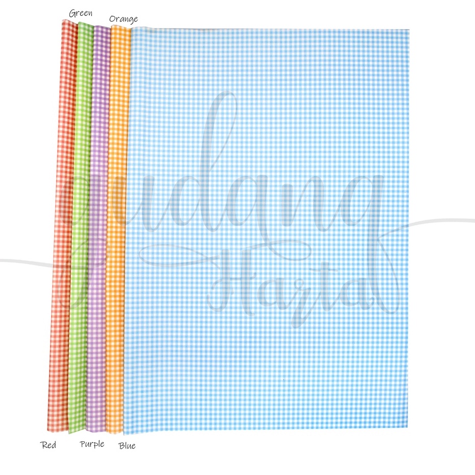 Jual Kertas Kado Basic Mini Check Pattern Gift Wrapping Paper Kotak ...