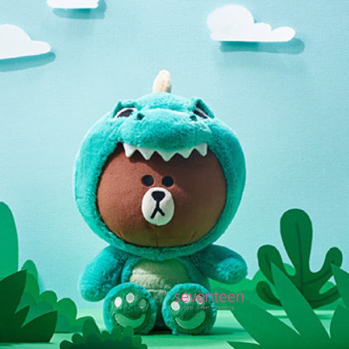 Jual Boneka Line Friends Special Animal Edition Dinosaurus Dinosaur ...