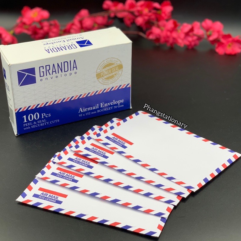 Jual Amplop Grandia 104 airmail | Shopee Indonesia