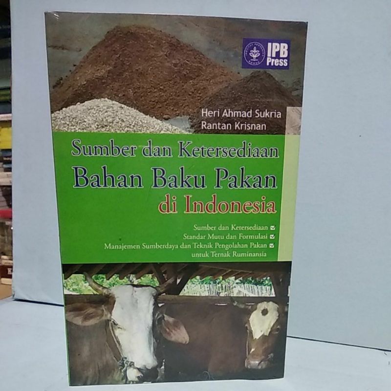 Jual BUKU SUMBER DAN KETERSEDIAAN BAHAN BAKU PAKAN DI INDONESIA ...