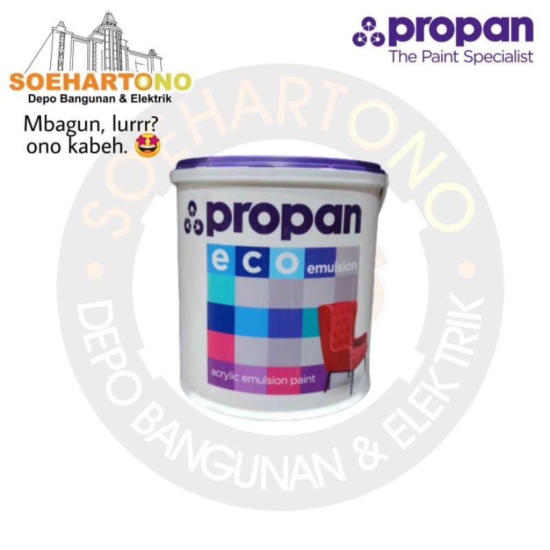 Jual CAT TEMBOK DALAM RUANGAN/CAT INTERIOR PROPAN ECO EMULSION EE 4010 ...