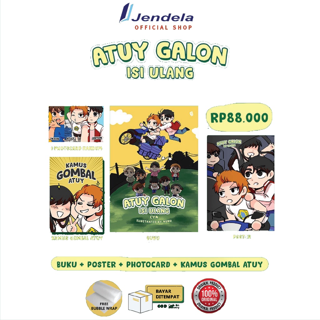 Jual Atuy Galon Isi Ulang - Cyn | Shopee Indonesia