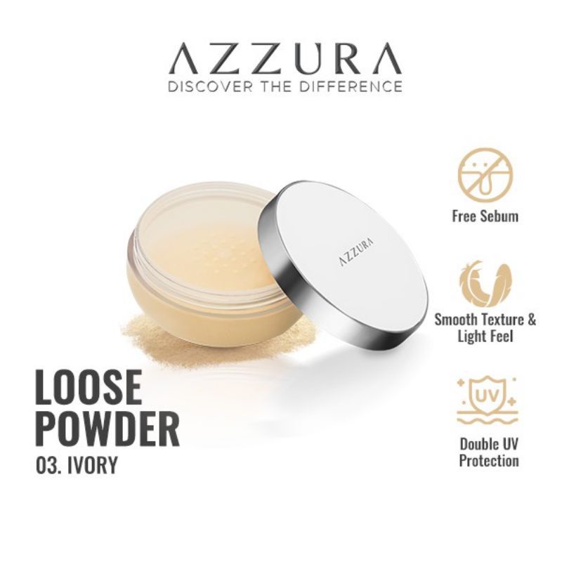 Jual AZZURA Loose Powder - 30g | Shopee Indonesia