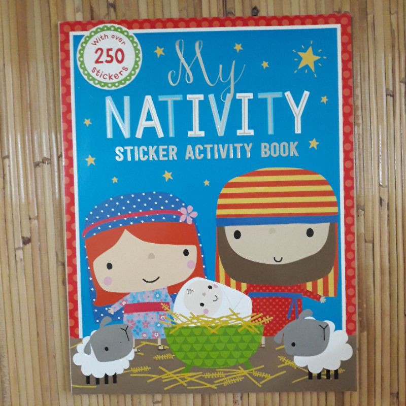 Jual My Nativity Sticker Activity Book Stiker Natal Christmas Bible ...