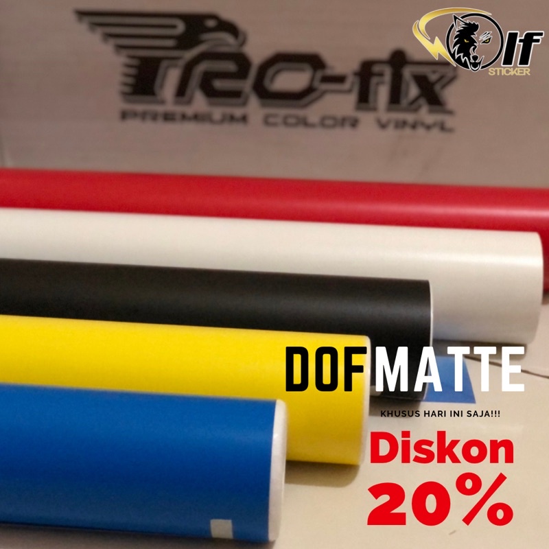Jual SKOTLET DOFF MATTE HITAM DOFF, BIRU DOFF, KUNING DOFF, MERAH DOFF ...