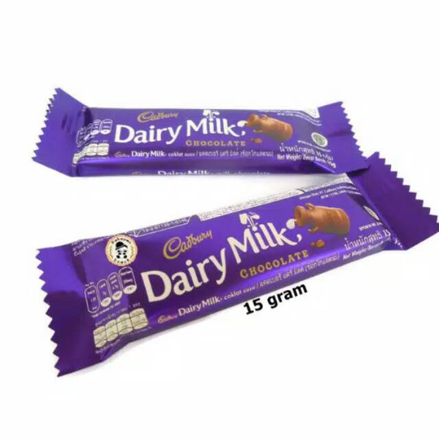 Jual Cadbury Dairy Milk Mini 15 gr | Shopee Indonesia