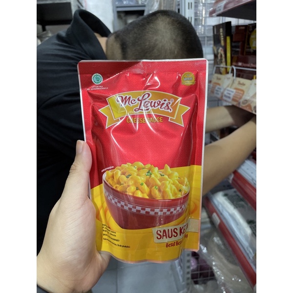 Jual mclewis cheese sauce saus keju 250gr | Shopee Indonesia