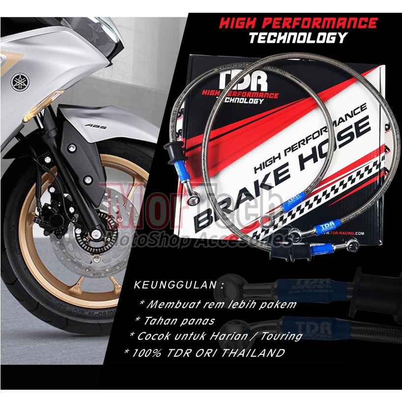 Jual Selang Slang Kabel Minyak Rem Aerox 155 ABS / New Aerox Connected ...