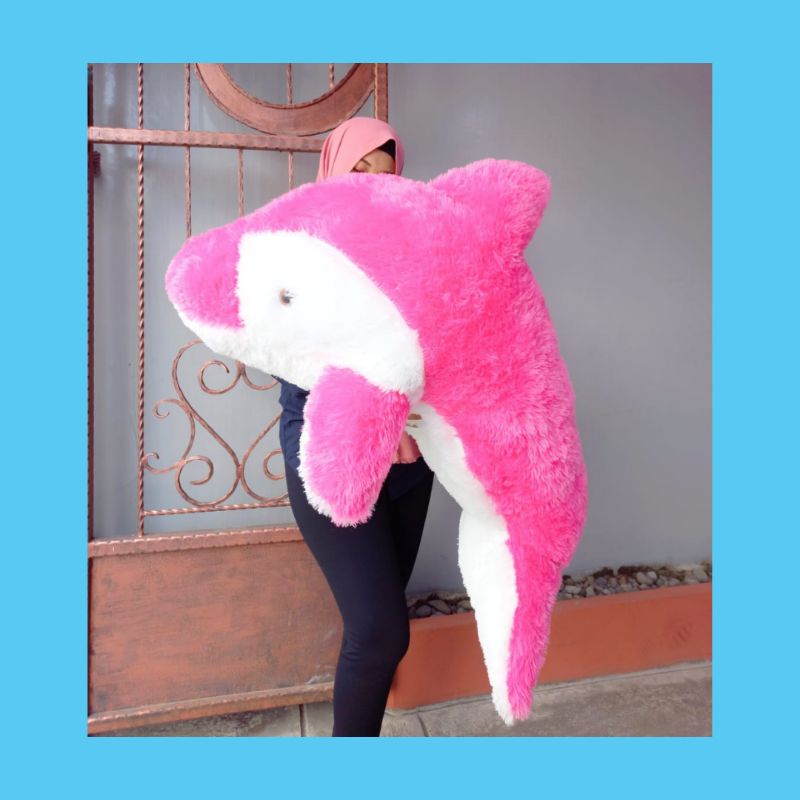 Jual Boneka Dolphin ikan lumba lumba jumbo | Shopee Indonesia