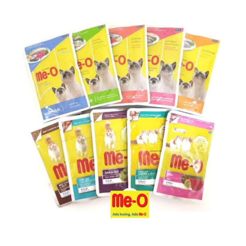 Jual Meo pouch / meo sachet / wet food | Shopee Indonesia