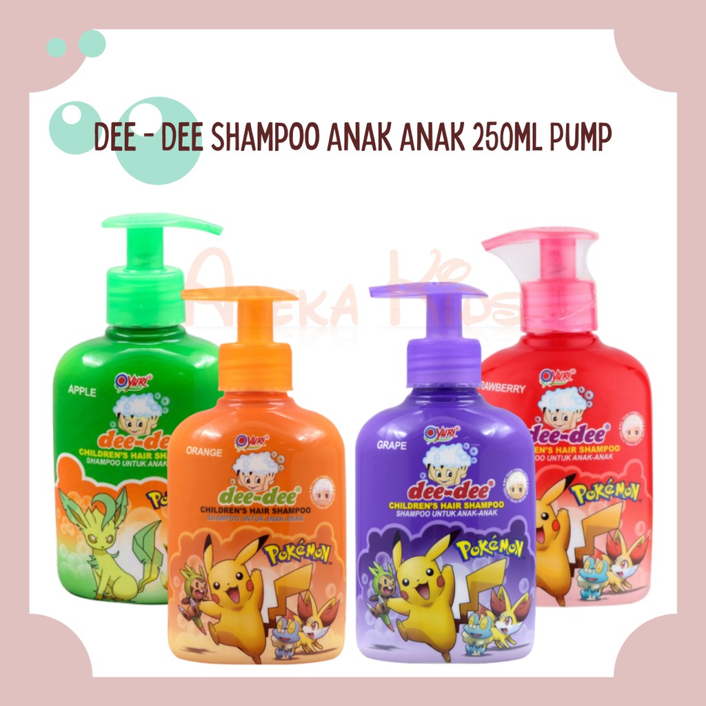 Jual Dee - Dee Shampoo Anak Anak 250ml Pump | Shopee Indonesia