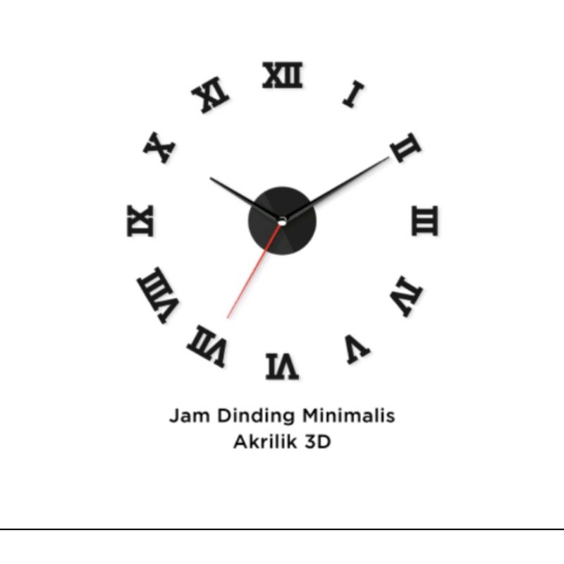 Jual jam dinding diy 60 cm jam dinding tempel tembok 3d nyala unik jam ... Jual jam dinding diy 60 cm jam dinding tempel tembok 3d nyala unik jam ...