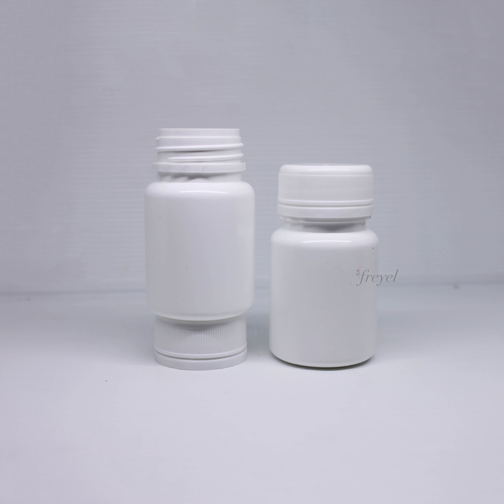 Jual Botol Kapsul 60 ml Ester Segel HDPE Botol Obat Tablet Herbal 60ml ...
