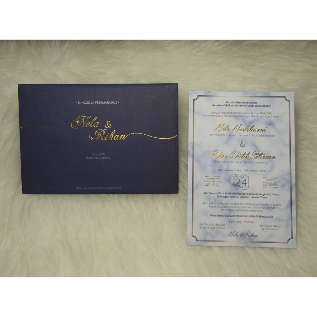 Jual Undangan Pernikahan Hard Cover Landscape | Shopee Indonesia