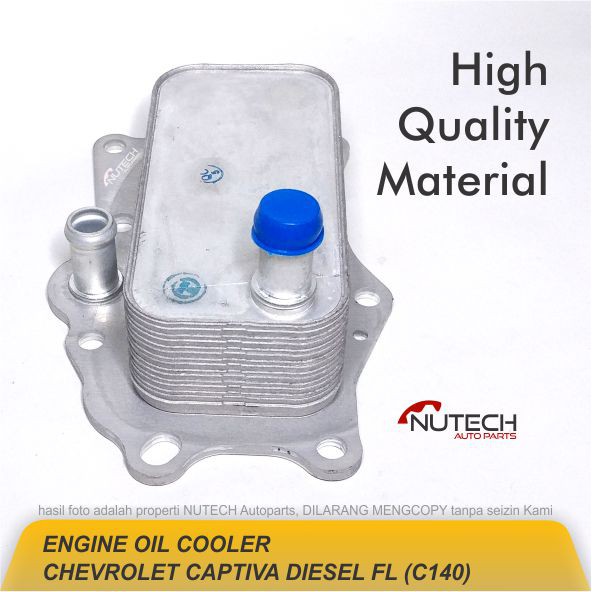 Jual Oil Cooler Engine Oli Cooler Chevrolet Captiva Diesel FL Facelift ...